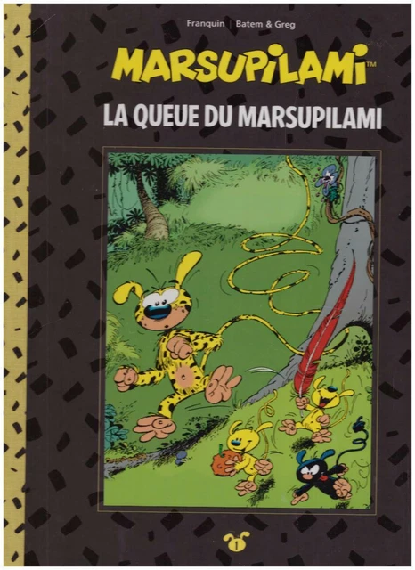 BD MARSUPILAMI TOME 1 LA QUEUE DU MARSUPILAMI - FRANQUIN / BATEM / GREG ...