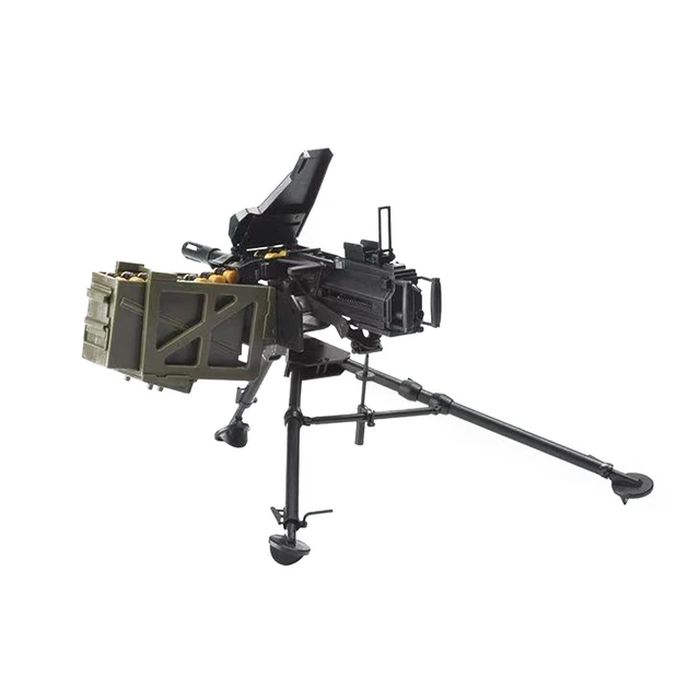 DIY MK19 GRENADE Launcher 4D Unassembled 1:6 Machine Gun Model Military ...