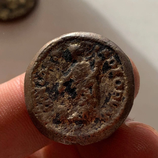 VERY RARE UNRESEARCHED Ancient Greek Ar Bronze Tetradrachm Brozne Old ...