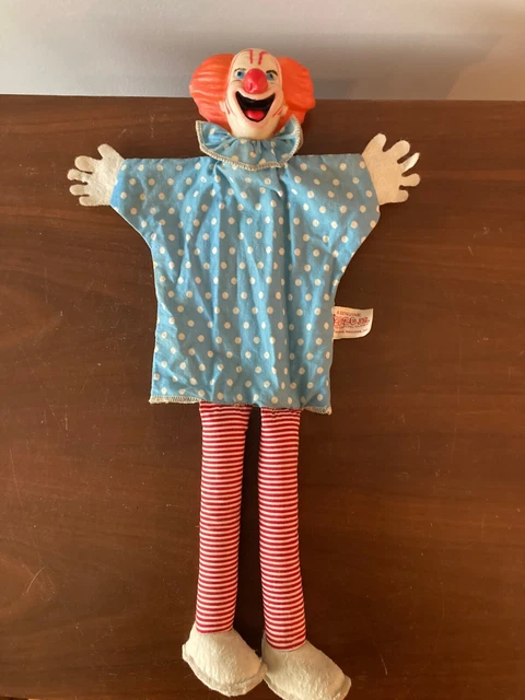 VINTAGE CA 1960 Capital Records Renall 18" Bozo the Clown long Leg Hand ...