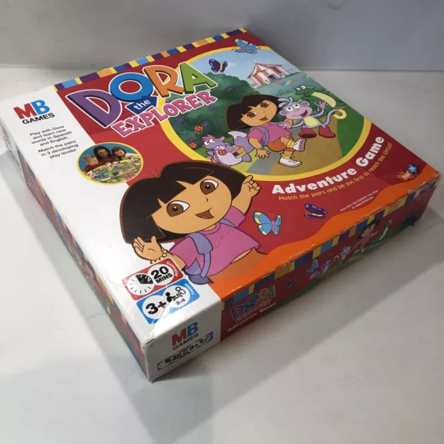 DORA THE EXPLORER Adventure Board Game - VINTAGE - MB Games - Nick Jr ...