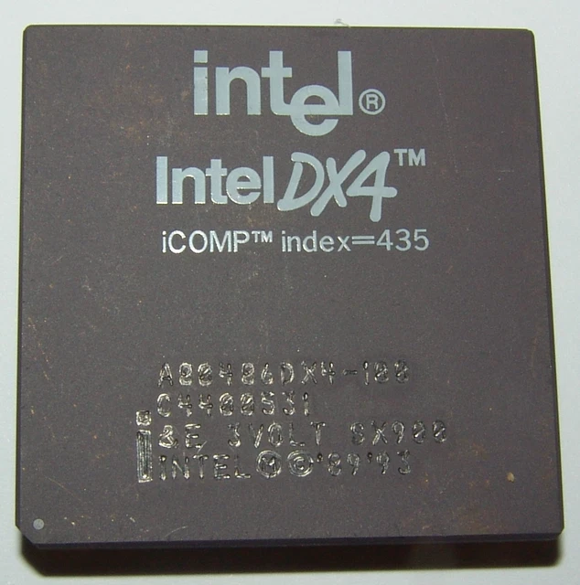 INTEL 486 DX4-100 SX900 100 MHz socket 2/3 CPU EUR 69,00 - PicClick IT
