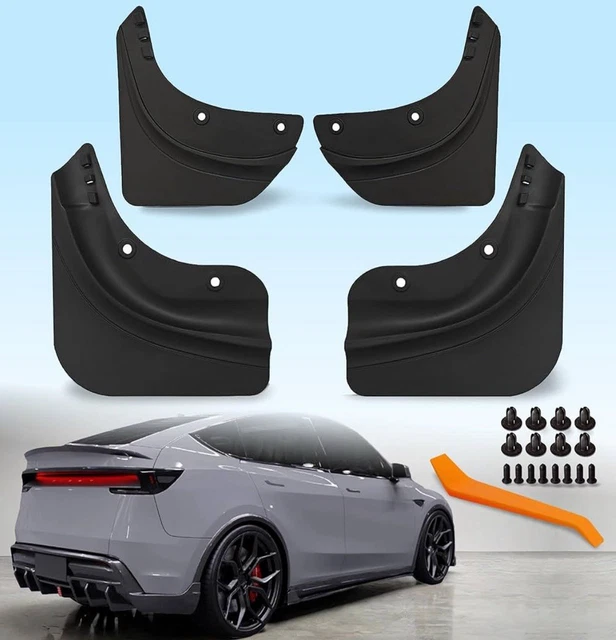 TESLA MODEL Y Juniper Mud Flaps 2026 2025 Splash Guards $26.14 ...