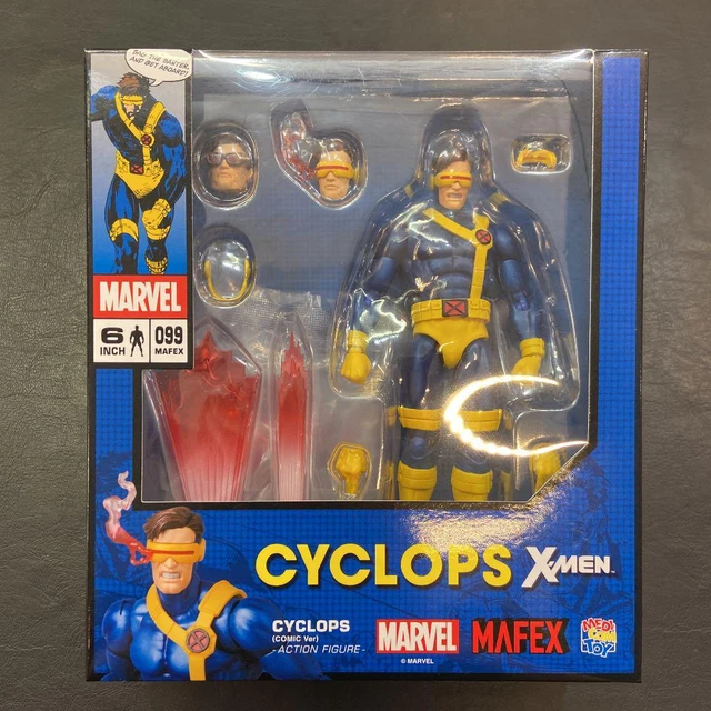 MAFEX NO.099 X-MEN MAFEX CYCLOPS COMIC Ver. Figura de acción MEDICOM ...
