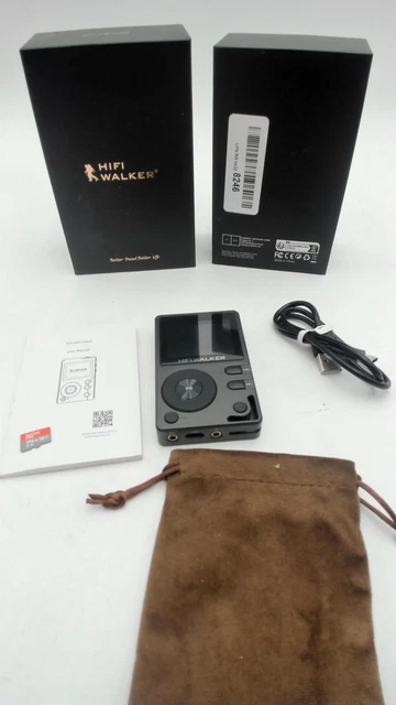 HIFI WALKER H2 HiFi MP3 Player with Bluetooth, Lossless DSD DAC Flac ...