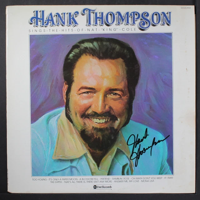 HANK THOMPSON : chante les hits of nat "king" cole ABC DOT 12" LP 33 ...