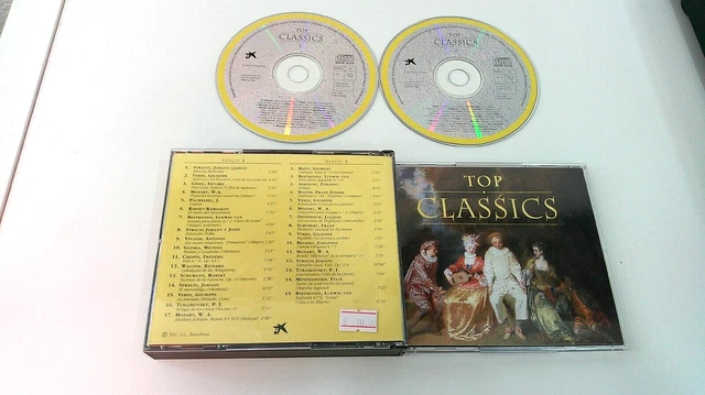 TOP CLASSICS 2CD Straus-Verdi-Mozart-Vivaldi-Beethoven-Tchaikovsky-Haydn-Chopin EUR 24,50 ...