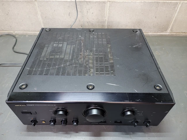VINTAGE ONKYO INTEGRA RI MONSTER Integrated Stereo Amplifier A-809 ...