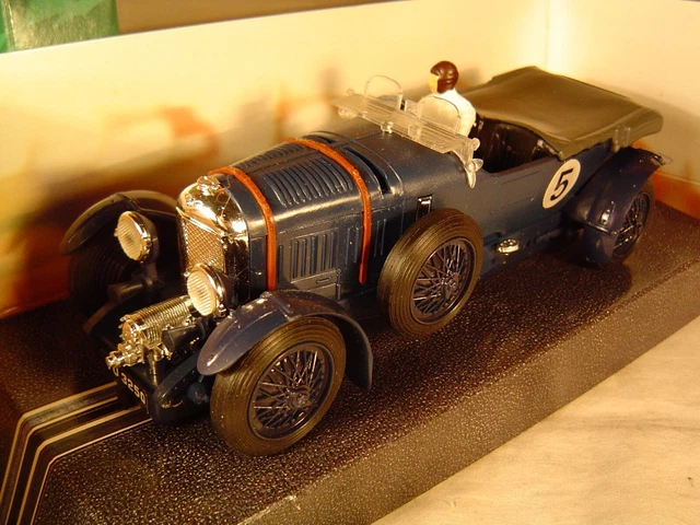 SCALEXTRIC BENTLEY 4.5 L BLUE C242 Racing Classic MB Rare Slot Car £84. ...
