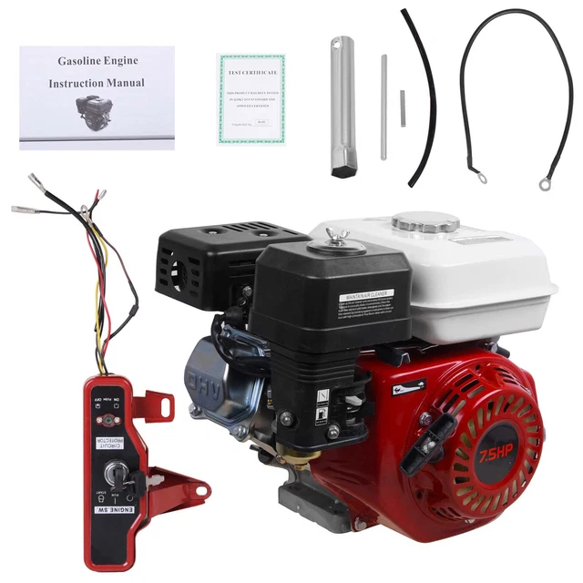 7.5HP 4 STROKE 210CC Gas Petrol Engine OHV Single Cylinder for Honda ...