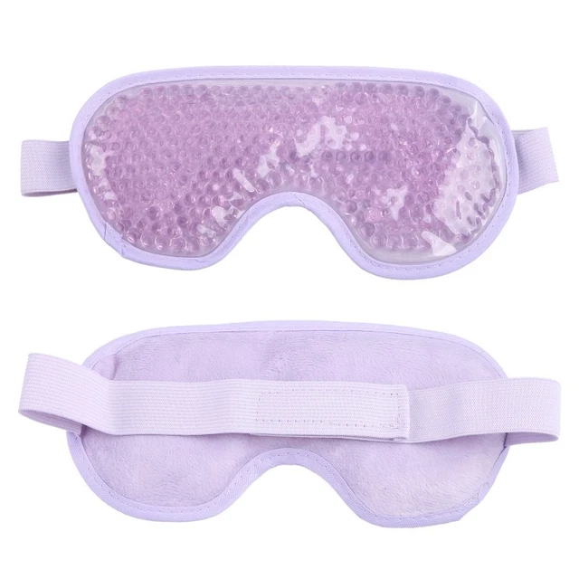 GEL EYE MASK Reusable Hot Cold Compress Pack Eye Therapy,Gel Bead Eye ...