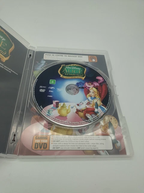 ALICE IN WONDERLAND (60th Anniversary Edition, DVD, 1951) $3.50 - PicClick AU