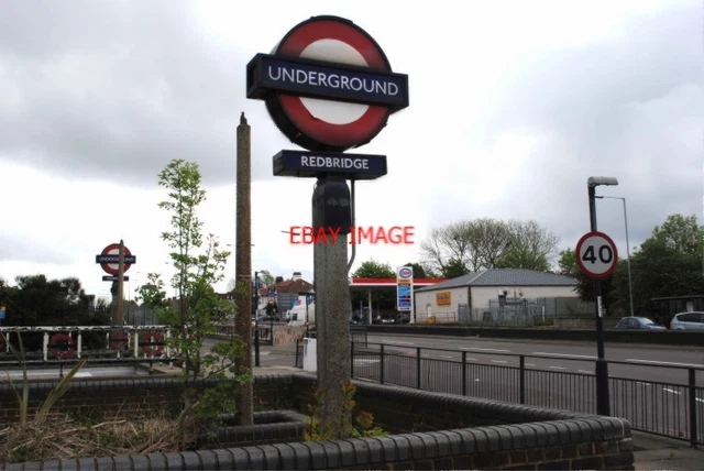 PHOTO REDBRIDGE Railway Station Sign EUR 3,50 - PicClick FR