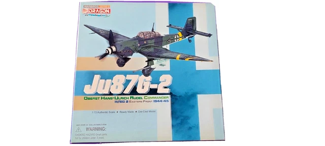 DRAGON WINGS 50200 Junkers Ju 87G Stuka Luftwaffe SG 2, Hans Pack 1/72 ...