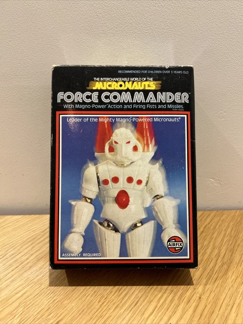 MICRONAUTS FORCE COMMANDER Mego/Airfix original box VINTAGE 1970's (NEW ...