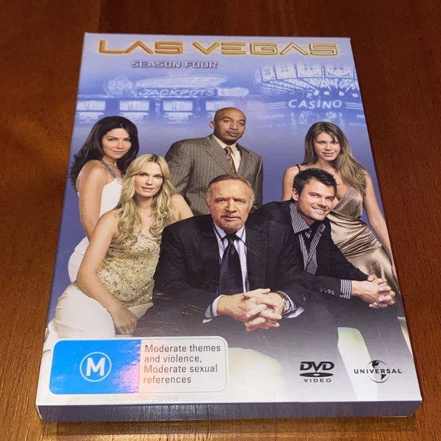 LAS VEGAS SEASON 4 DVD 2007 5-Disc Box Set VGC Drama Crime James Caan ...