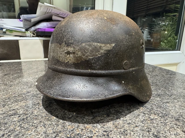 WW2 ORIGINAL GERMAN Army Helmet £157.00 - PicClick UK