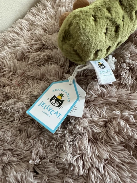 JELLYCAT AMUSEABLE PICKLE Soft Toy with Tags £26.72 - PicClick UK