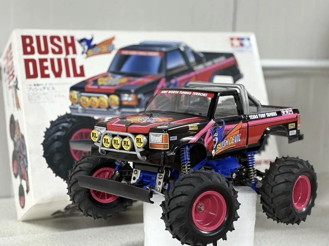 NEW TAMIYA BUSH Devil 58101 Vintage RC Car Monster Truck DISCONTINUED ...