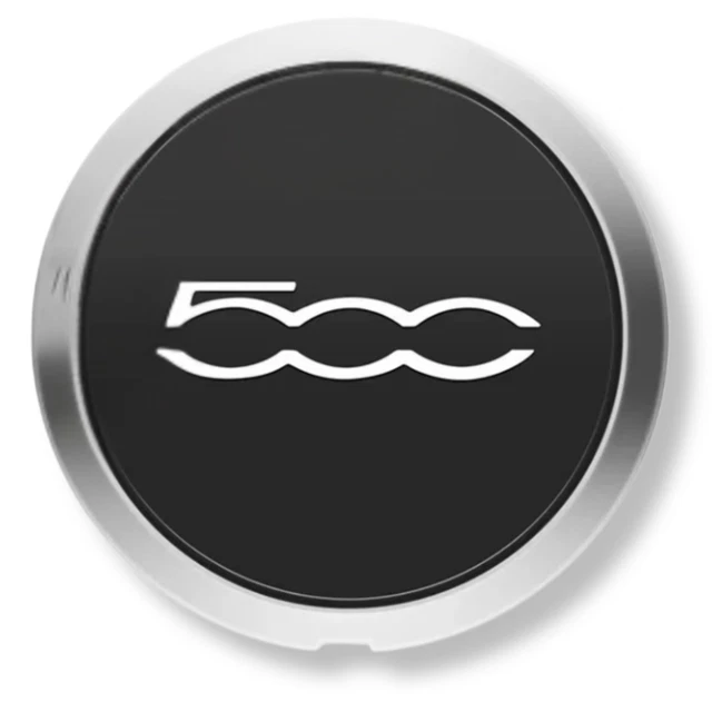 FIAT 500 ALLOY Wheel Centre Cap Hub Single Chrome Centre Caps 133mm 07 ...