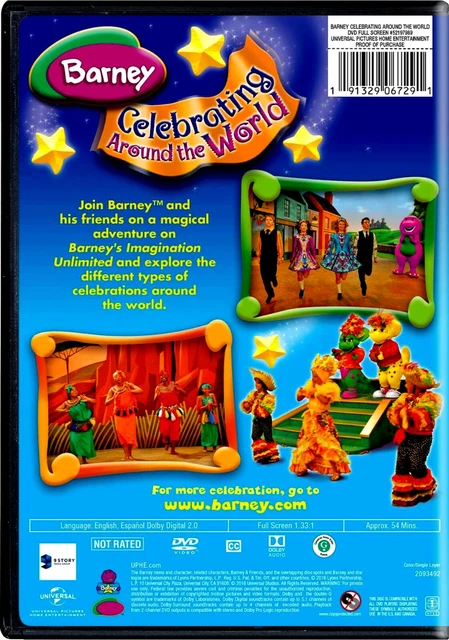 NEW BARNEY DVD - Celebrating Around the World $11.99 - PicClick CA