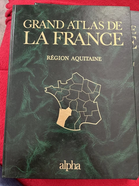 GRAND ATLAS DE la france - region aquitaine - volume 5 - COLLECTI EUR 8 ...