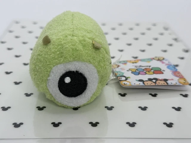 DISNEY TSUM TSUM Mike Monsters Inc 3.5" Mini Plush Green Wazowski One ...