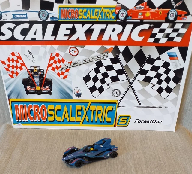 HORNBY MICRO SCALEXTRIC Porsche 911 Turbo Car G2214 White Sports Racing ...