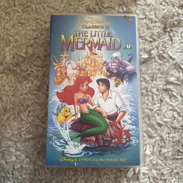 THE LITTLE MERMAID (VHS 1991) Walt Disney Classics VHS Tape Classic Family Video £5.40 - PicClick UK