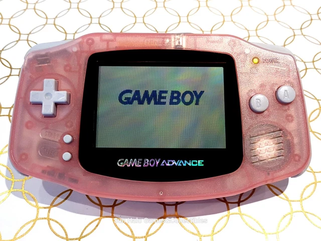 NINTENDO GAME BOY Advance Handheld System NEW Mint Screen [Pink] AGB ...