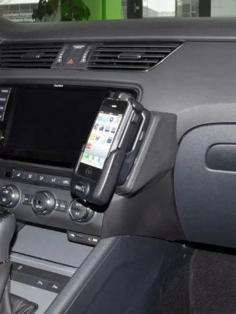 KUDA PHONE CONSOLE for Skoda Octavia III Genuine Leather 047150 £55.37 ...