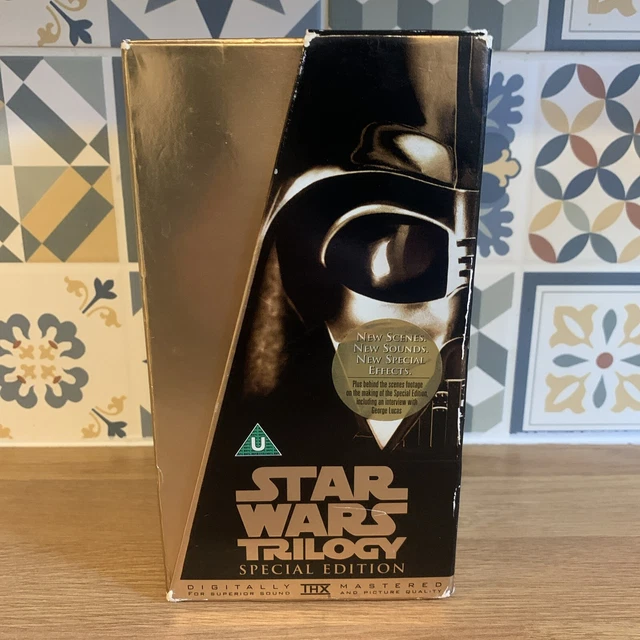 STAR WARS TRILOGY Gold Special Edition VHS Box set Brand New Sealed £9. ...
