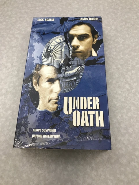 UNDER OATH VINTAGE VHS B Movie RARE Drama Thriller Blockbuster Jack ...