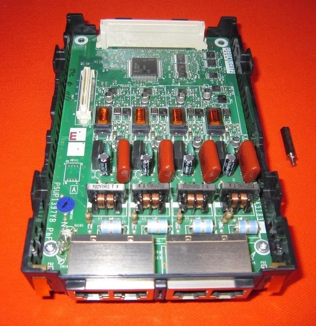 PANASONIC KX-TDA3180 4 Port Analogue Trunk Line Card (LCOT4) [C0406E] £ ...