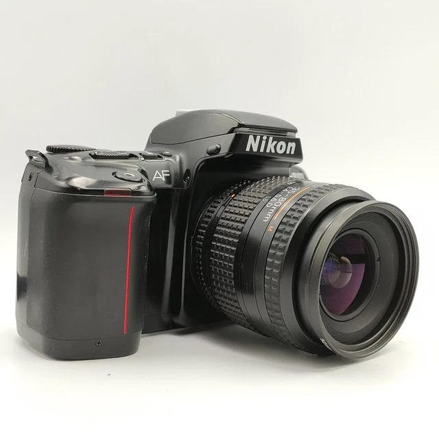 CÁMARA FOTOGRÁFICA NIKON F601 cuarzo fecha QD SLR + AF Nikkor 35-80 mm ...