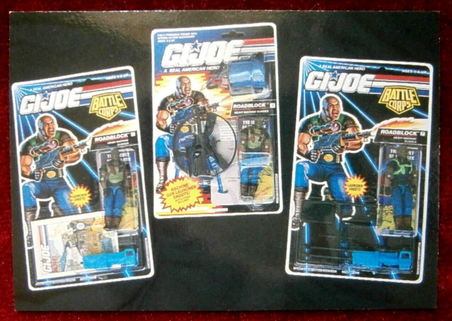 G.I. JOE 30TH Salute - Card #78 - Roadblock - Comic Images 1994 EUR 4 ...