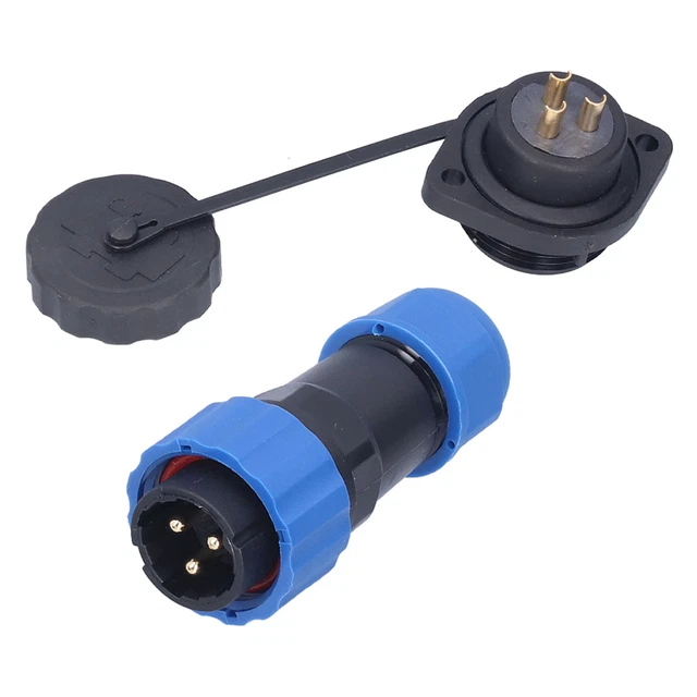 (380V 25A))AVIATION POWER Connector Industrial Plug Socket Copper ...