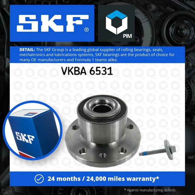 WHEEL BEARING KIT Front VKBA6531 SKF 30736501 31360096 31476395 ...