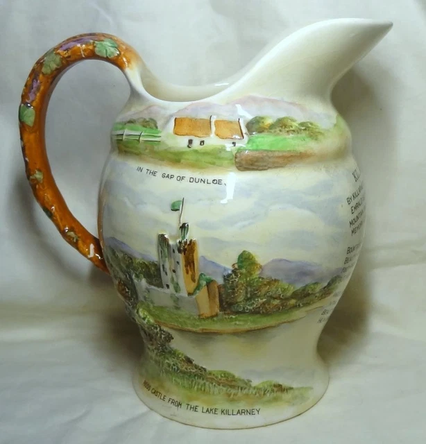 CROWN DEVON FIELDINGS Killarney Musical Jug £50.00 - PicClick UK