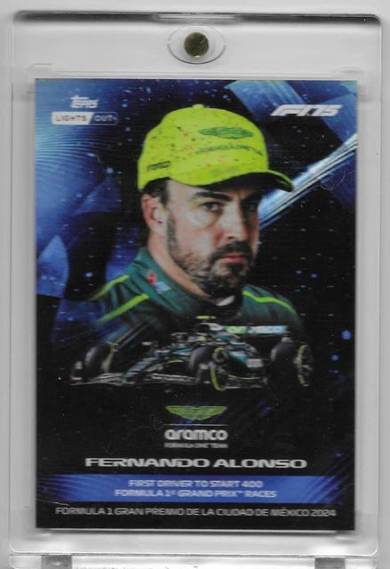 F1 LIGHTS OUT 2025 Alonso Numbered Card £7.59 - PicClick UK