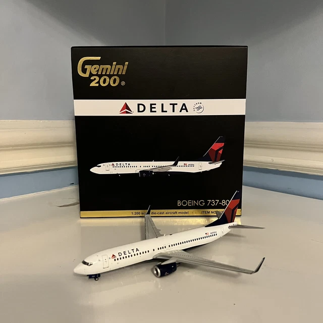 GEMINI 200 DELTA Boeing 737-800 [G2DAL511] 1/200 Scale Model £99.95 ...