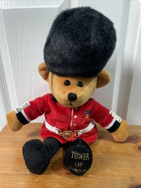 TOWER OF LONDON Teddy Bear Plush Soft Toy £15.00 - PicClick UK