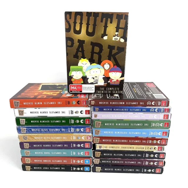 SOUTH PARK SERIES 1-20 Complete DVD Seasons 5/6 Brand New Sealed R4 (1x Bluray) £128.26 ...