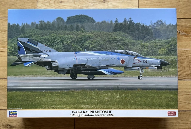 HASEGAWA F-4EJ KAI Phantom II ‘301 Sqn Phantom Forever 2020’ 1/48th ...