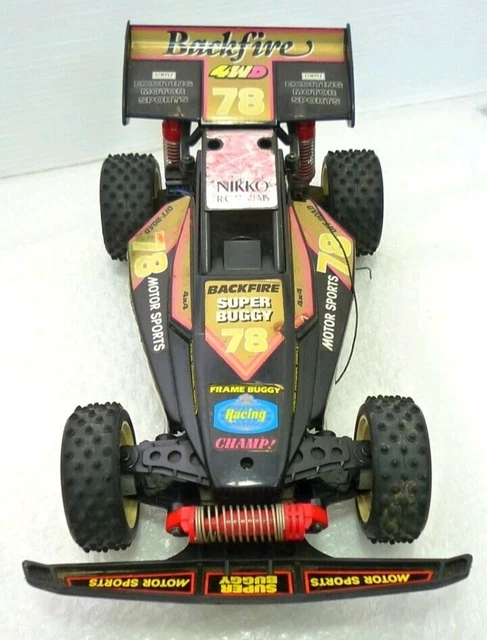 NIKKO FRAME BUGGY Backfire 4Wd R/C Jaradio-controlled car japan £91.64 ...