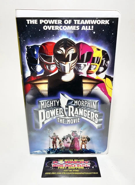 MIGHTY MORPHIN POWER Rangers The Movie VHS 1995 Rare New Sealed Read £ ...