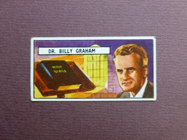 1966 - LYONS Maid - Famous People - Dr BILLY GRAHAM - No. 40 £9.95 ...