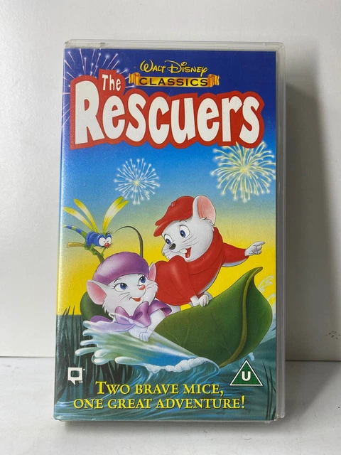 WALT DISNEY CLASSICS - The Rescuers On VHS Video Cassette Tape £8.99 ...