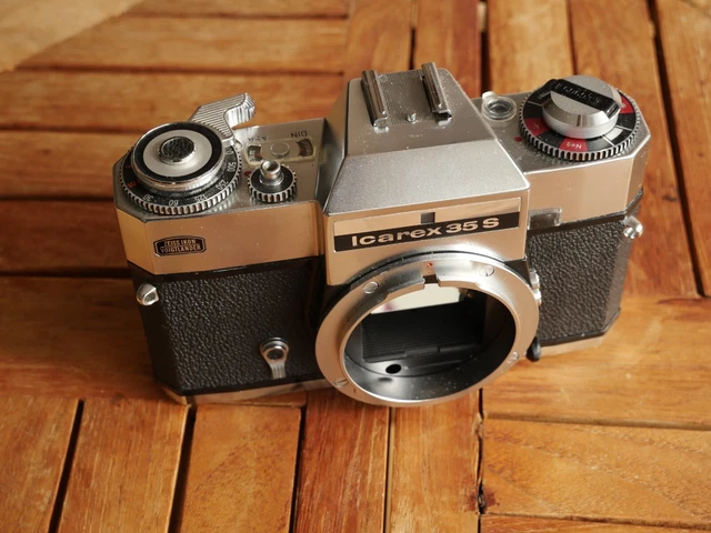 ZEISS IKON SLR Kamera Icarex 35S BM Gehäuse Spiegelreflex Bajonett mount EUR 11,48 - PicClick DE