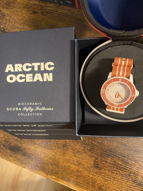 BLANCPAIN X SWATCH Scuba Fifty Fathoms Arctic Ocean NEU EUR 620,00 - PicClick DE